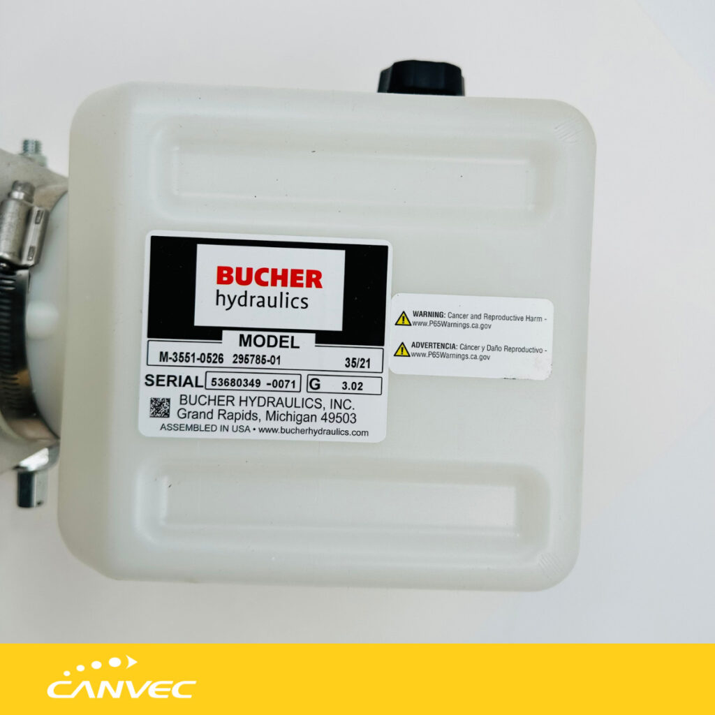 Unité de pompe complète - M-3551-0526 | Bucher Hydraulics