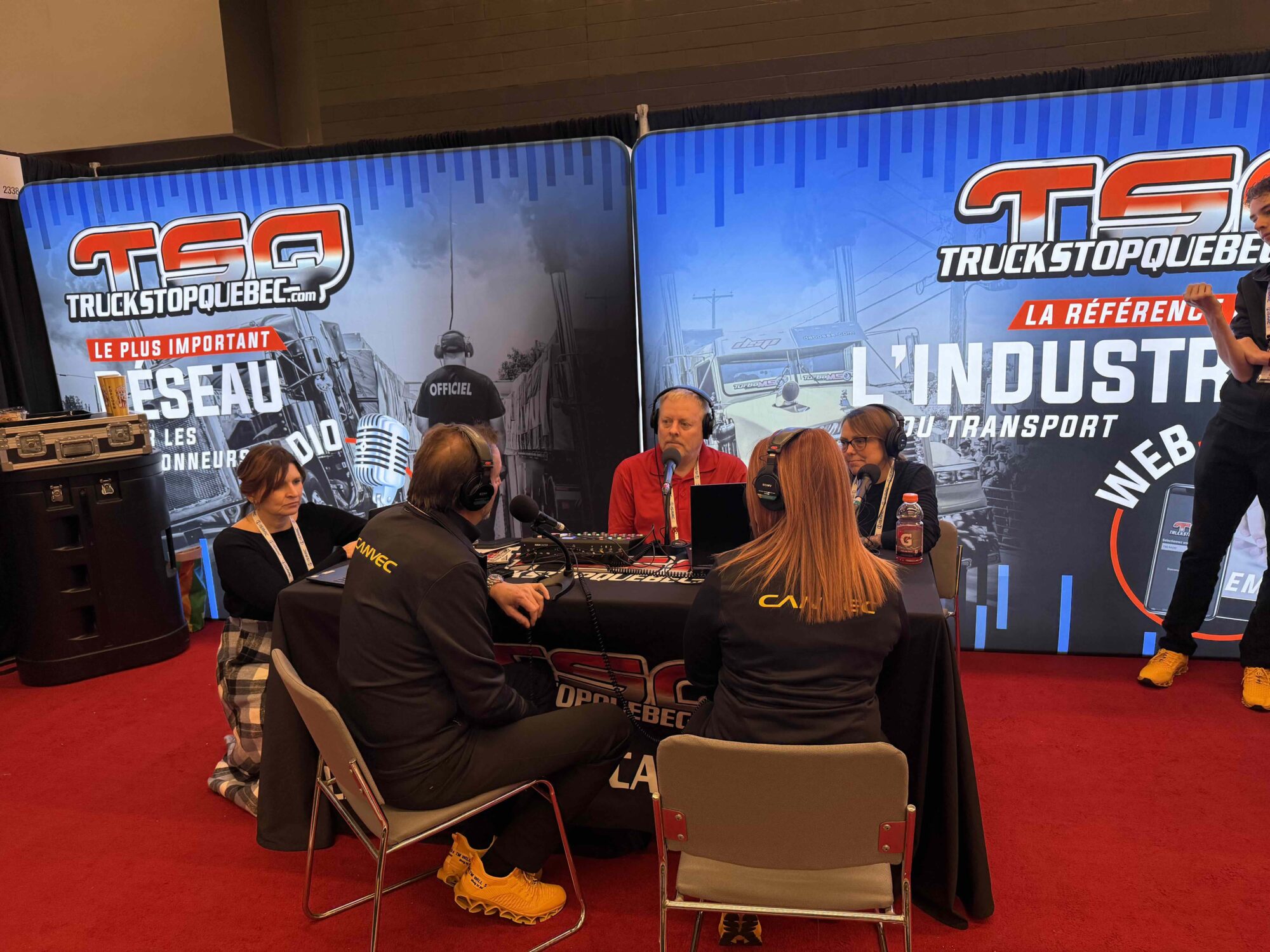 Announcement - Interview with Truck Stop Québec | CANVEC